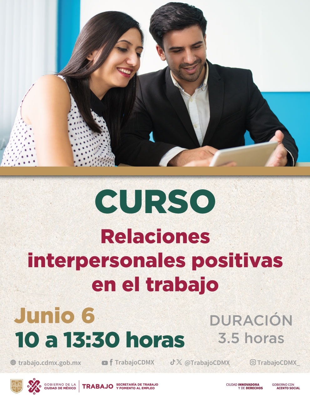 Curso gratuito 'Relaciones interpersonales positivas en el trabajo'
